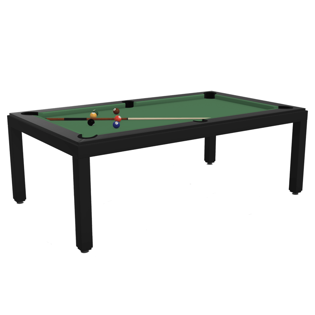 Fusion Black Powder Coated Pool Table - Premium Pool & Billiard Tables ...