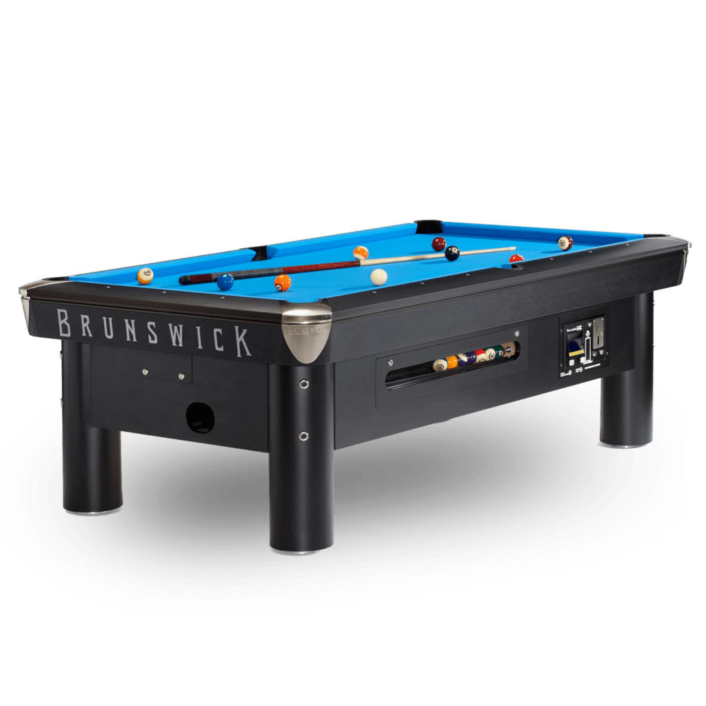 Brunswick Gold Crown Coin Pool Table - Premium Brunswick Billiard ...