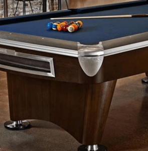 Brunswick Gold Crown Coin Pool Table - Premium Pool & Billiard Tables ...